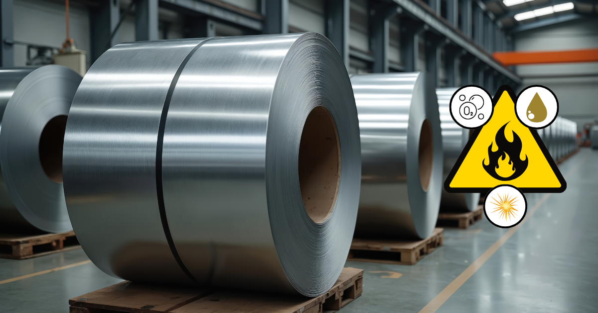 Fire risk at the cold rolling mill l Q8Oils